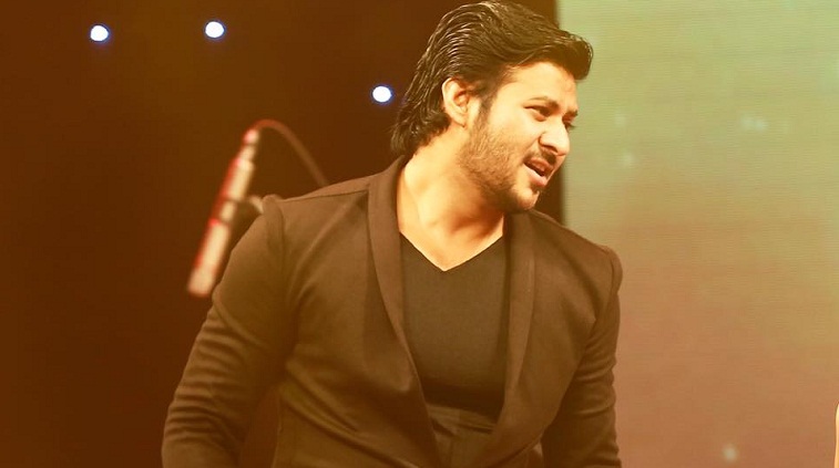 Actor Nirab in "Kuakata Mega Beach Carnival"