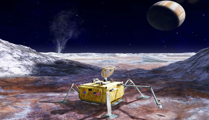 Here's what NASA's Europa lander could look like