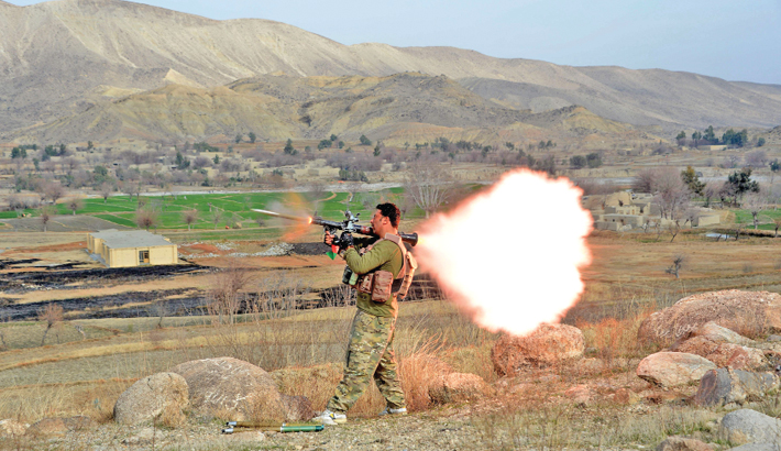 Firing RPG