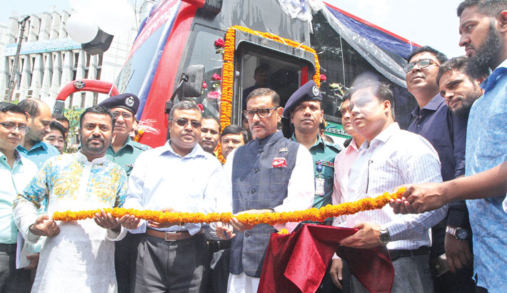 Inauguration BRTC air-conditioned bus service