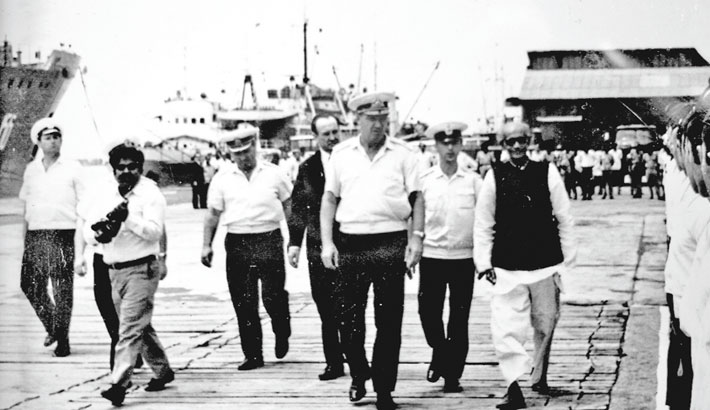 50 years of Soviet naval operation in Ctg Port
