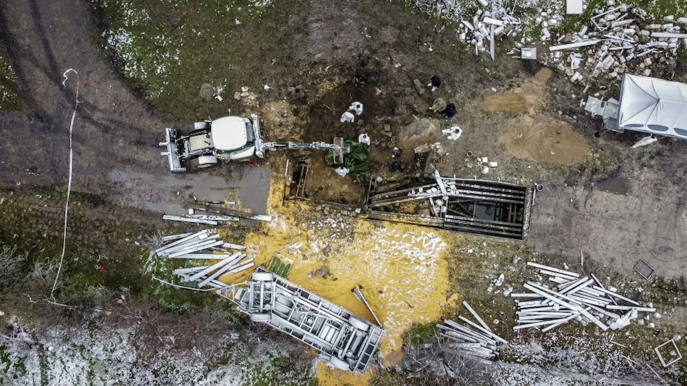 Russian strikes batter grid as first snow hits Ukraine