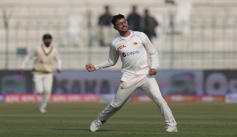 Ahmed spins magic for Pakistan as England out for 281