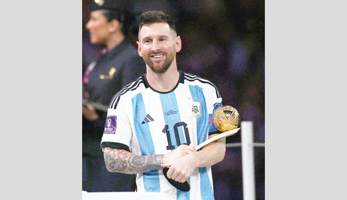 Messi wins Golden Ball