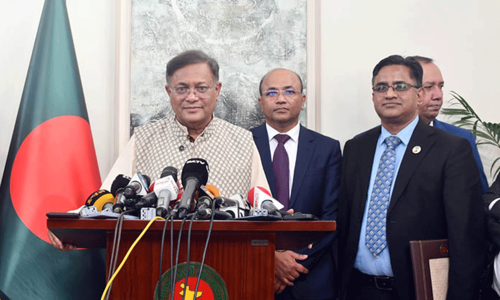 Black flag already shown to BNP: Hasan Mahmud