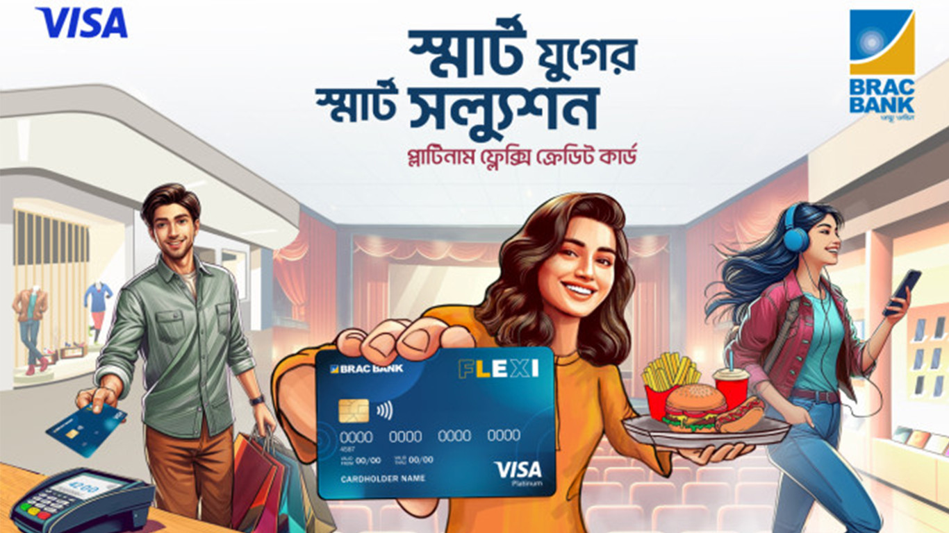 BRAC Bank launches VISA Platinum Flexi Card