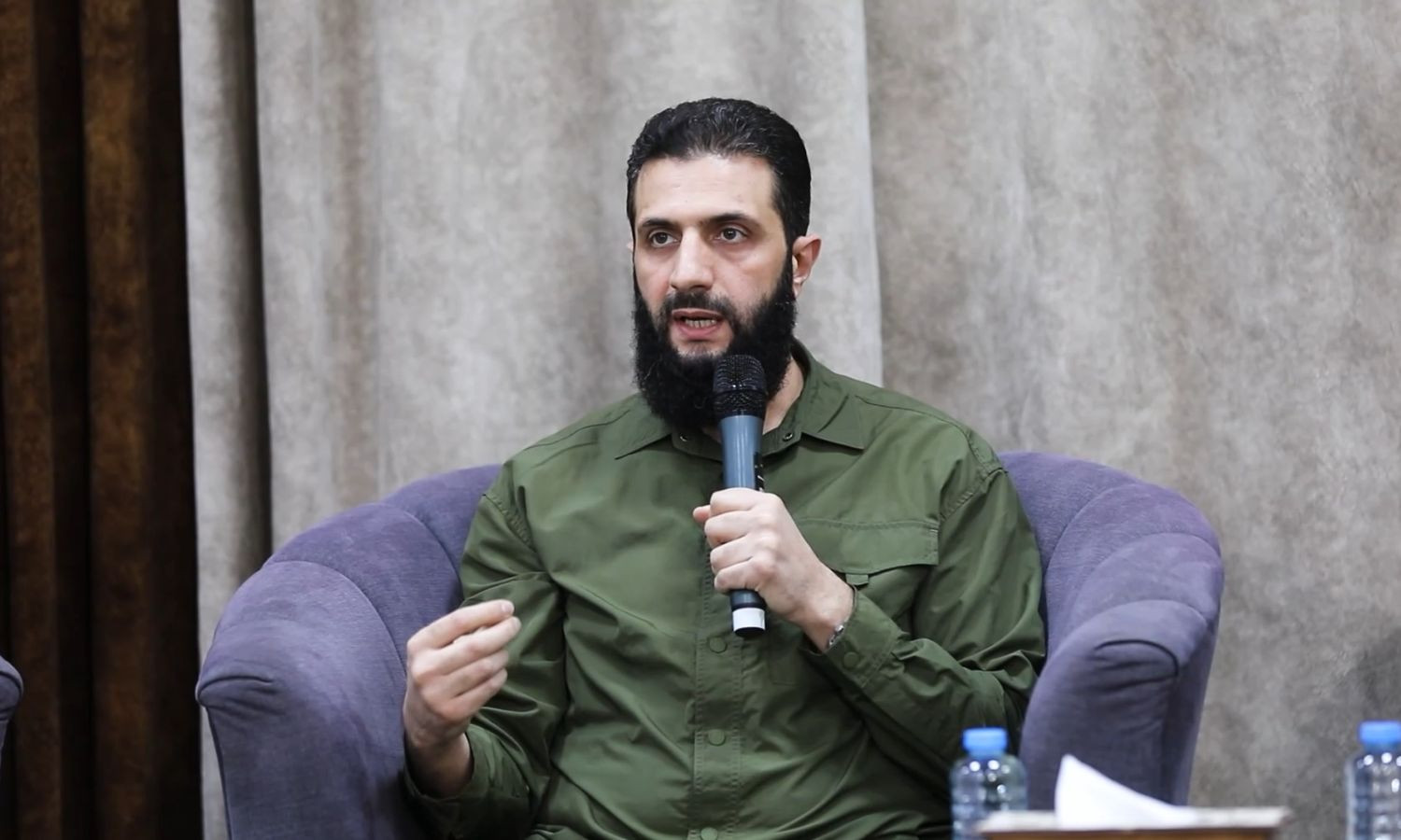 Who is Abu Mohammed Al-Julani, leader of Tahrir al-Sham in Syria?