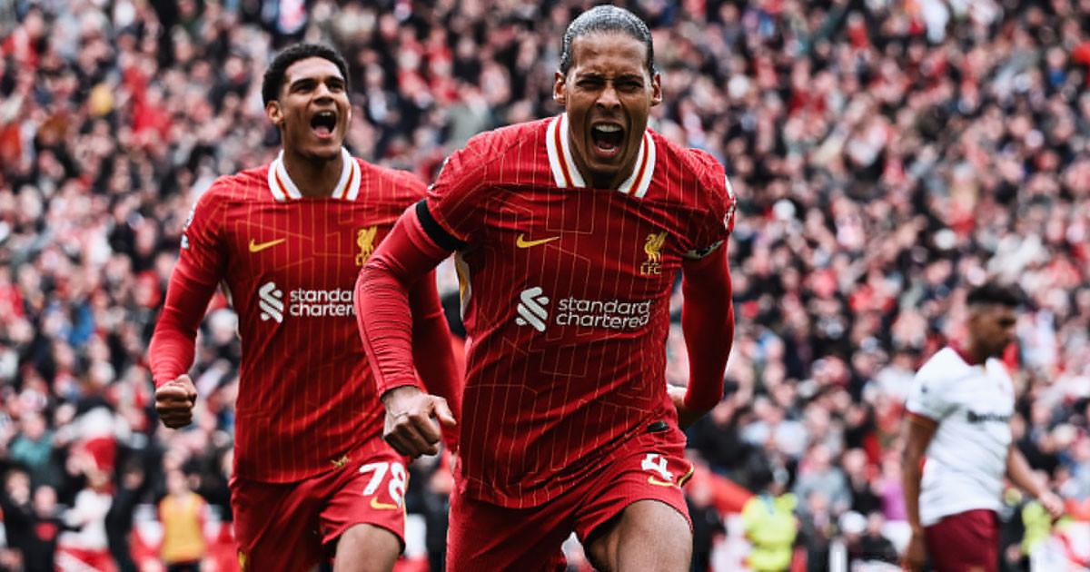 Van Dijk's late winner edges Liverpool towards title