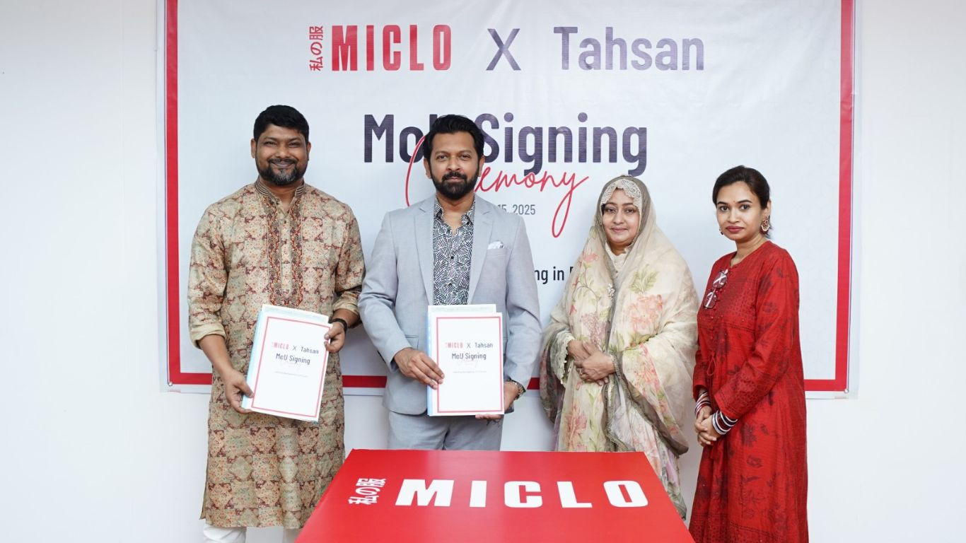 MICLO Bangladesh signs Tahsan as brand ambassador