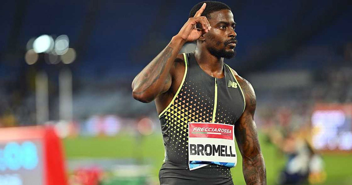 Bromell scorches 100m as Chebet shines at Rome Diamond League