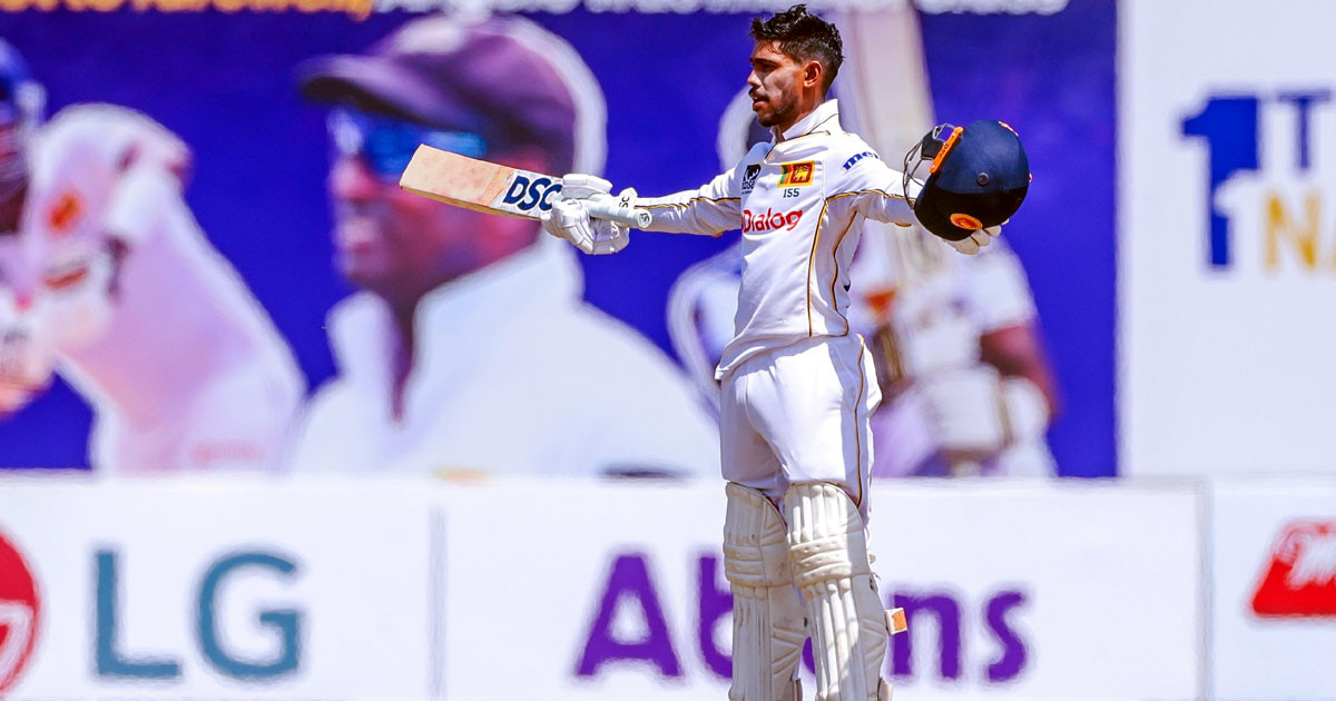 Nissanka's 187 leads Sri Lanka fightback in first Bangladesh Test