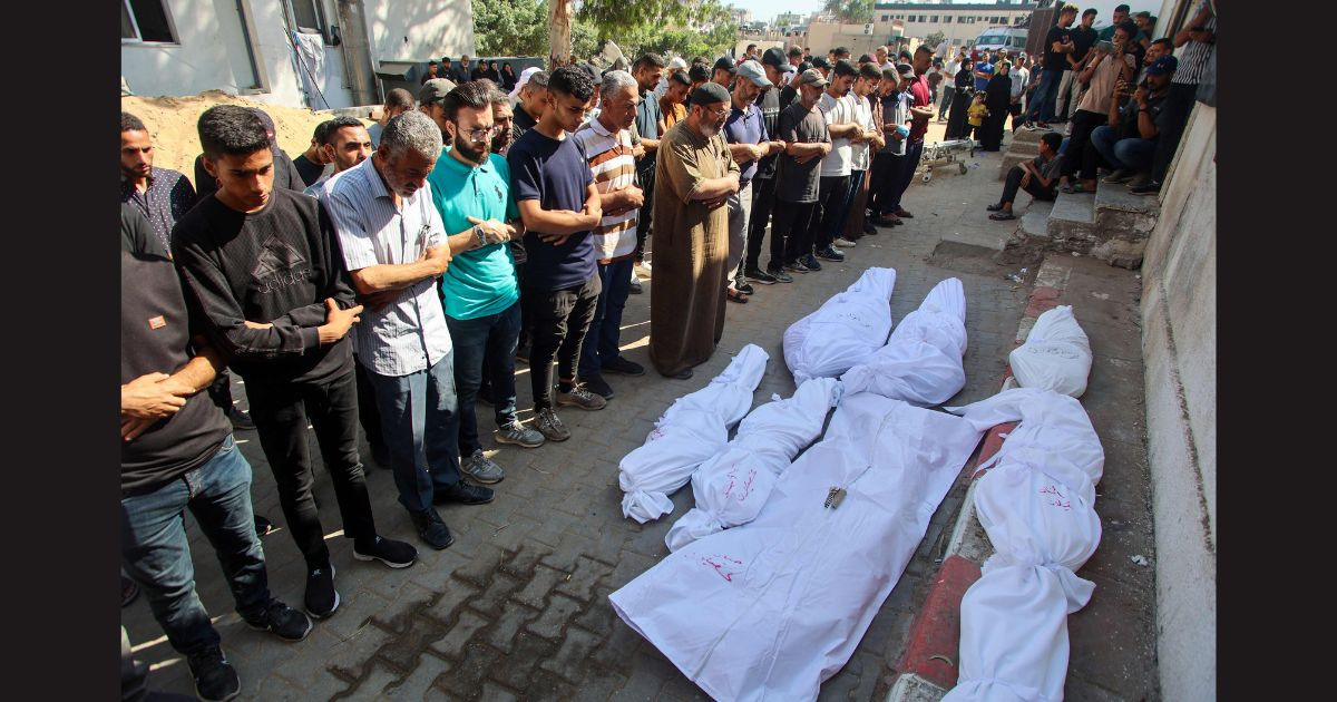 Spain PM alleges 'genocide' in Gaza as rescuers say 65 killed
