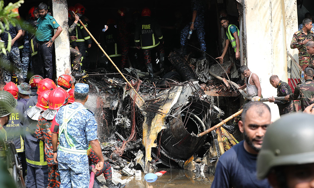 Deaths rise to 22, injuries hit 171 as Air Force jet crashes in Dhaka
