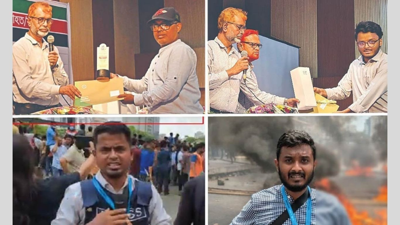 5 Kaler Kantho journalists honoured for courageous reporting during ...