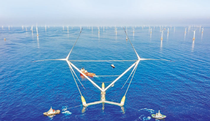 China’s ultra-strong, hi-tech wind farms absorbing typhoon’s energy