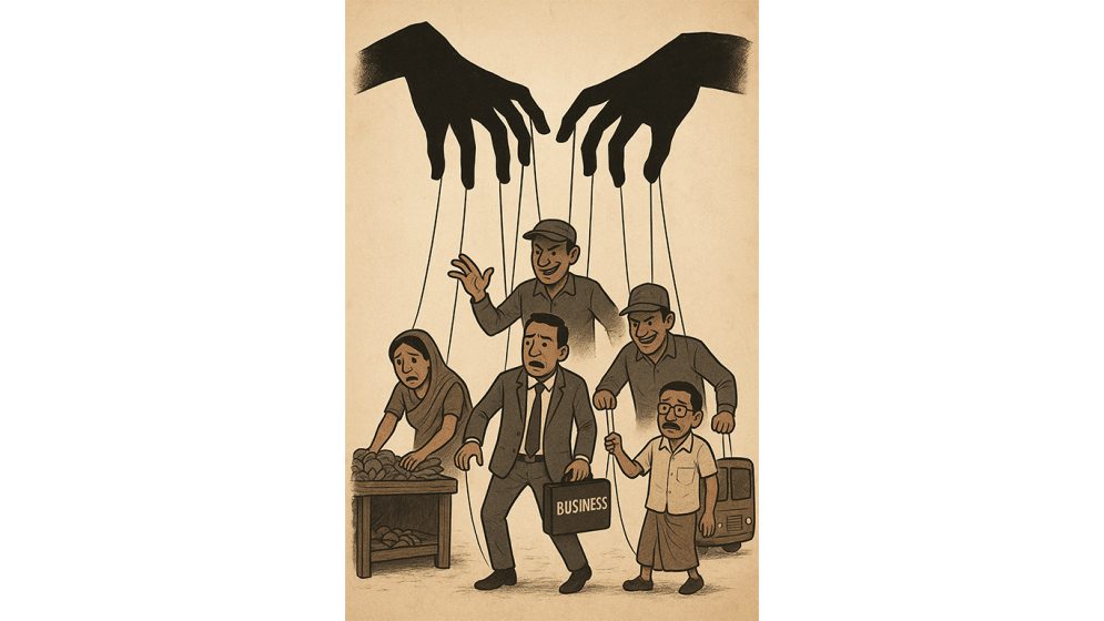 Ordinary people helpless under extortionists’ grip