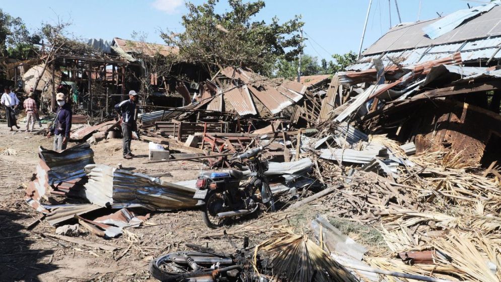 18 killed in central Myanmar airstrike