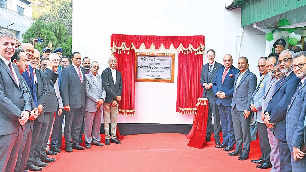 ‘Historic turning point’: SC Secretariat begins operations