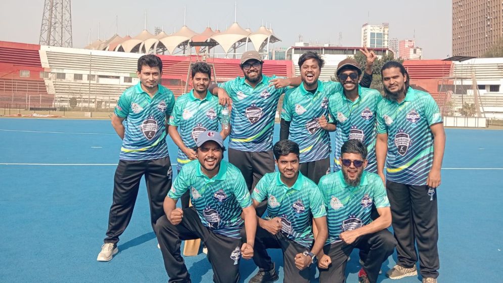 Daily Sun thrash Desh Rupantor to kick off Rangpur Riders–BSJA Media Cup