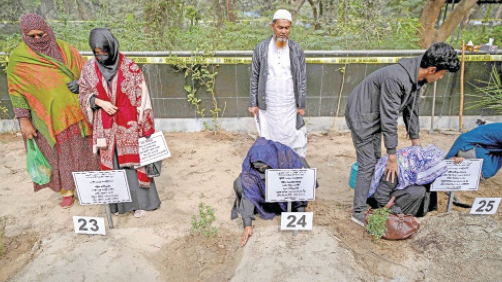 Eight unidentified July martyrs finally identified