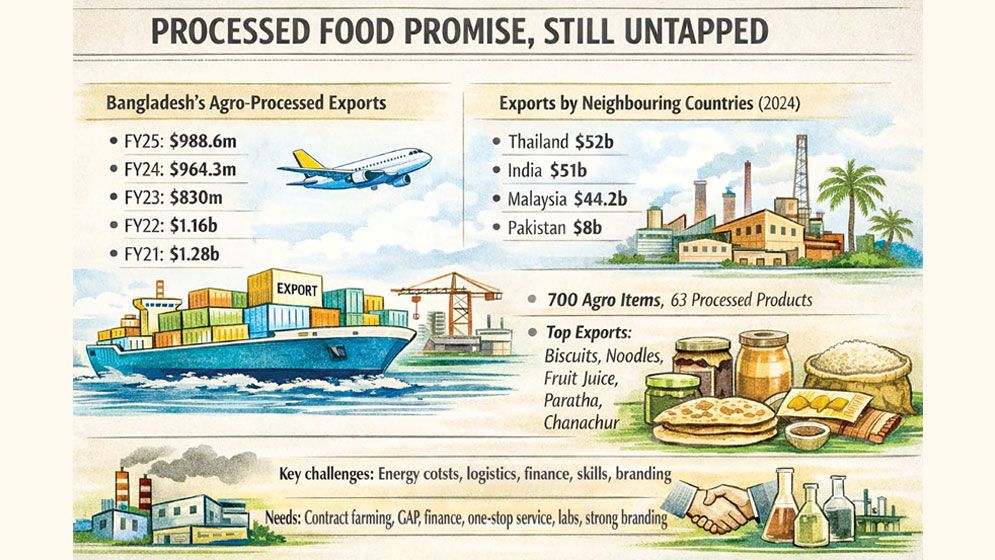 Agro-processed food exports: Promise, pressure and the race against time