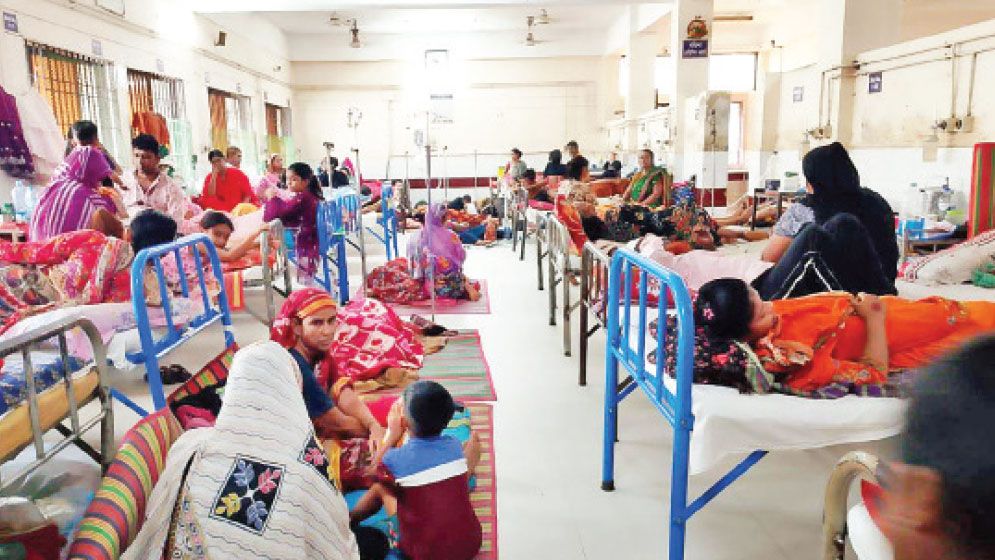Pressure of cold-related patients rises in Rajbari hospitals
