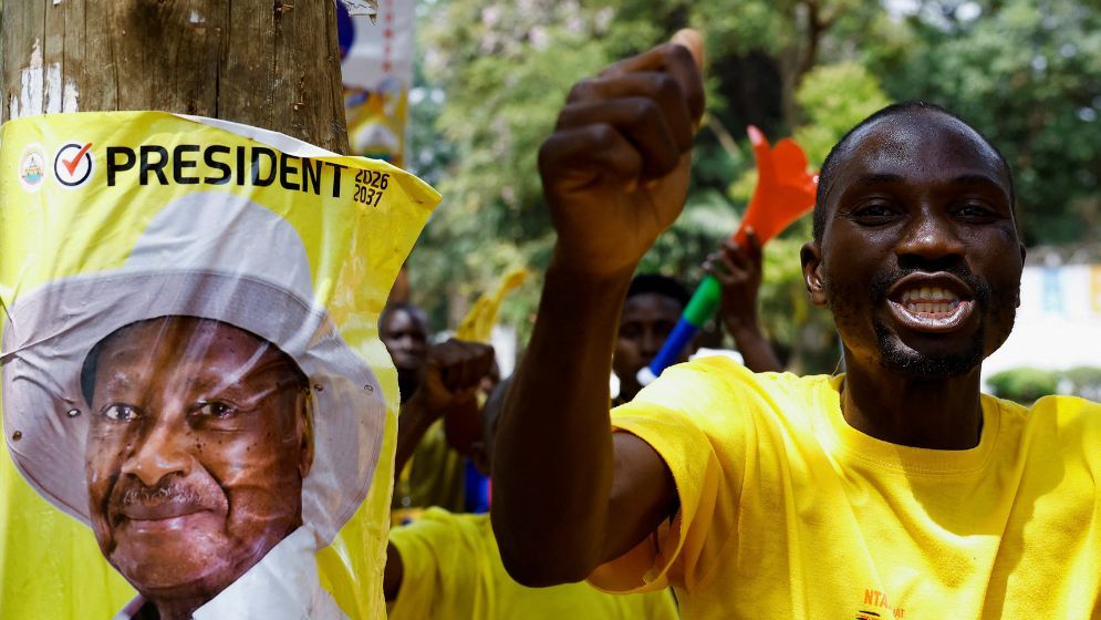 Uganda's Museveni wins seventh term amid ‘intimidation’