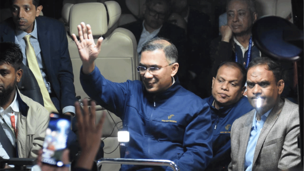 Tarique arrives in Ctg after two decades, attends electoral rally on Sunday