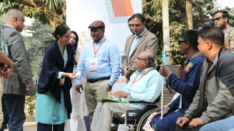 Zaima Rahman calls for inclusive access for persons with disabilities