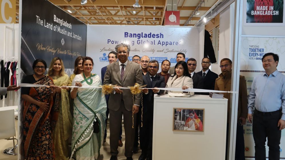 ‘Bangladesh Pavilion’ inaugurated at Texworld Paris Spring