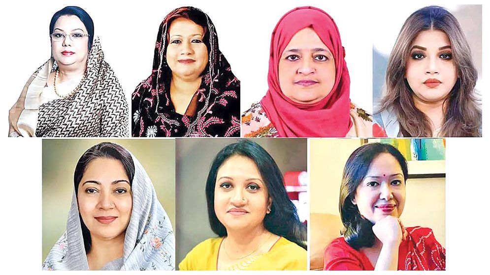Seven female candidates elected MPs