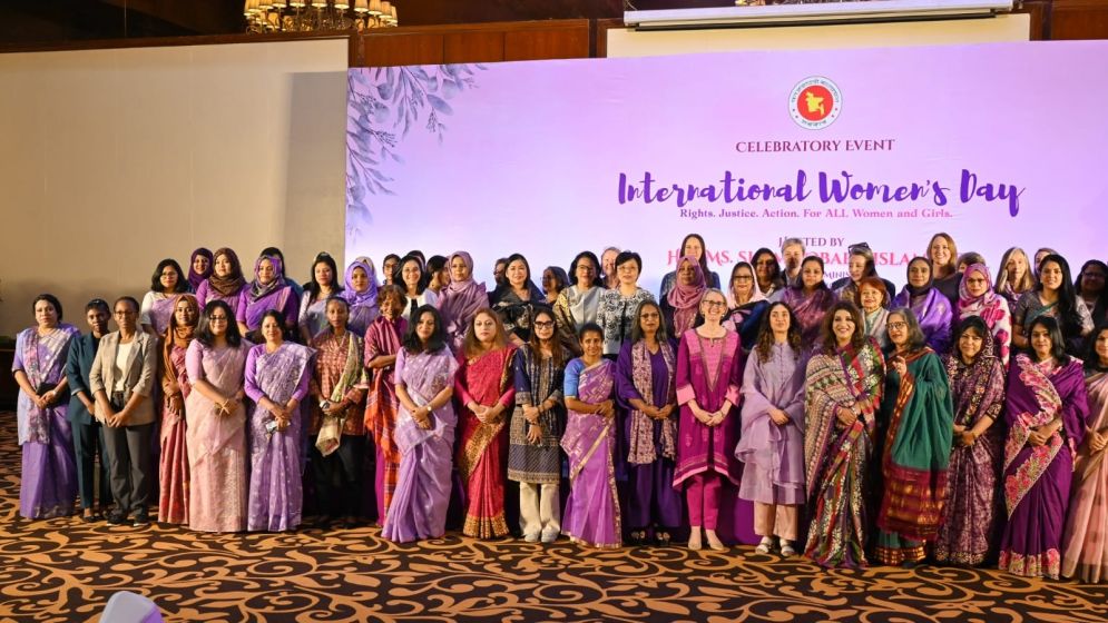 Foreign ministry celebrates IWD 2026 with enthusiasm, resolve