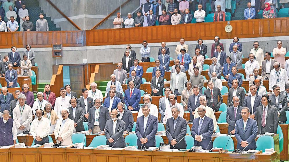 Democracy returns to parliament