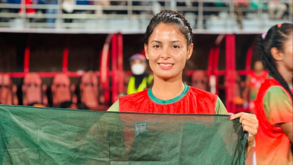 Sanjida Akter set to rewrite history in Nepal women’s football