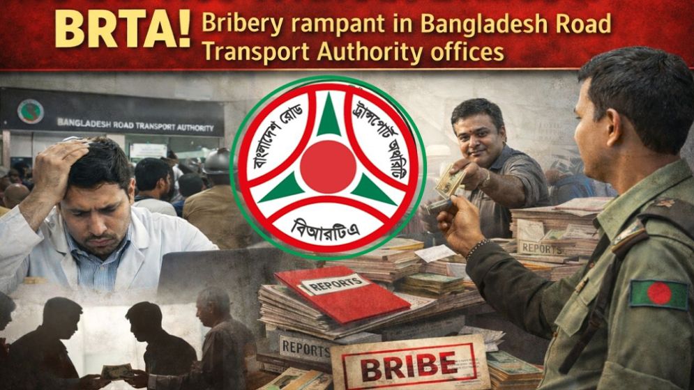 No service without bribes at BRTA