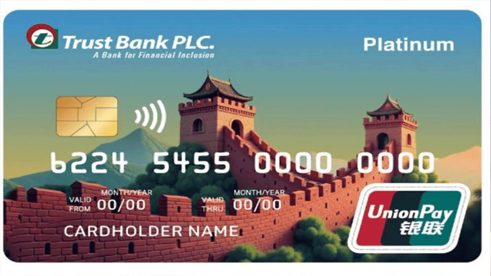 Trust Bank launches UnionPay debit, credit cards