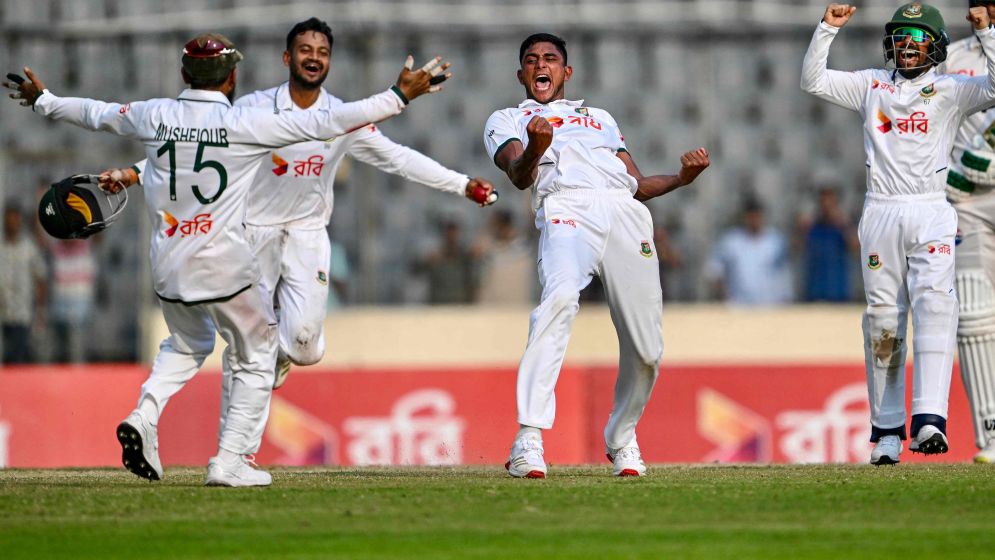 Babar Azam: Nahid Rana’s first Test bunny?