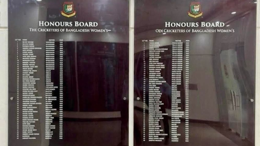 Tamim announces setup of women’s honours board at Mirpur