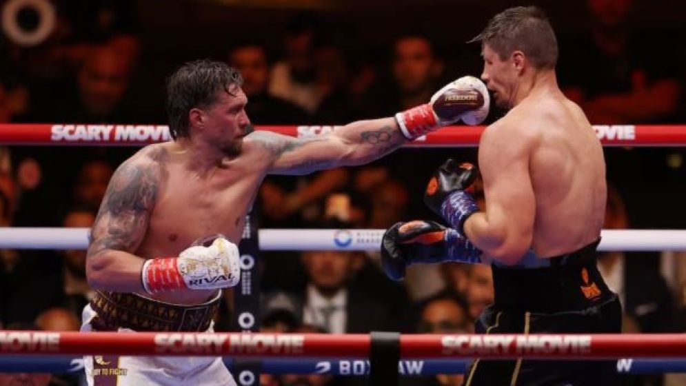 Usyk avoids shock defeat with 11th round stoppage of Verhoeven