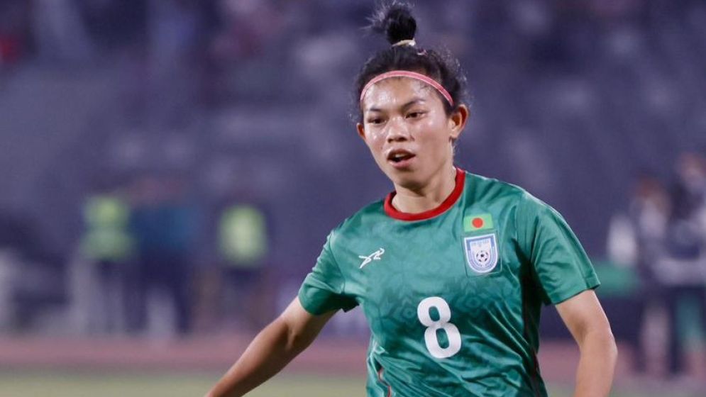 Maria Manda named new captain of Bangladesh women's football team