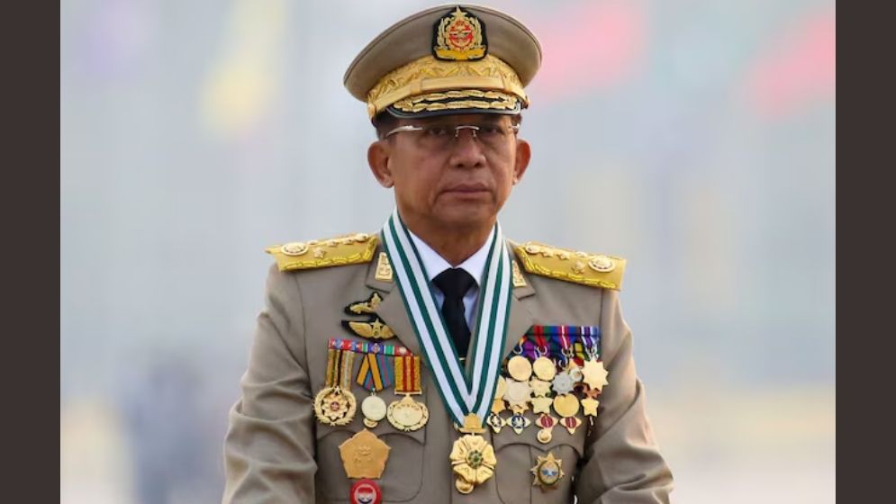 Myanmar president arrives in India to strengthen ties