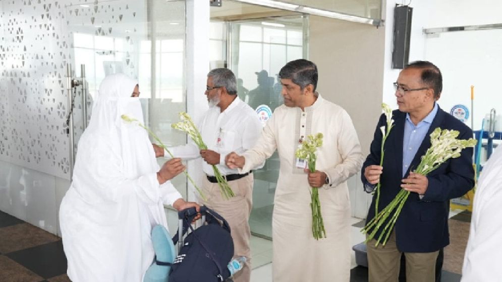 Over 5,000 Hajj pilgrims to return home today
