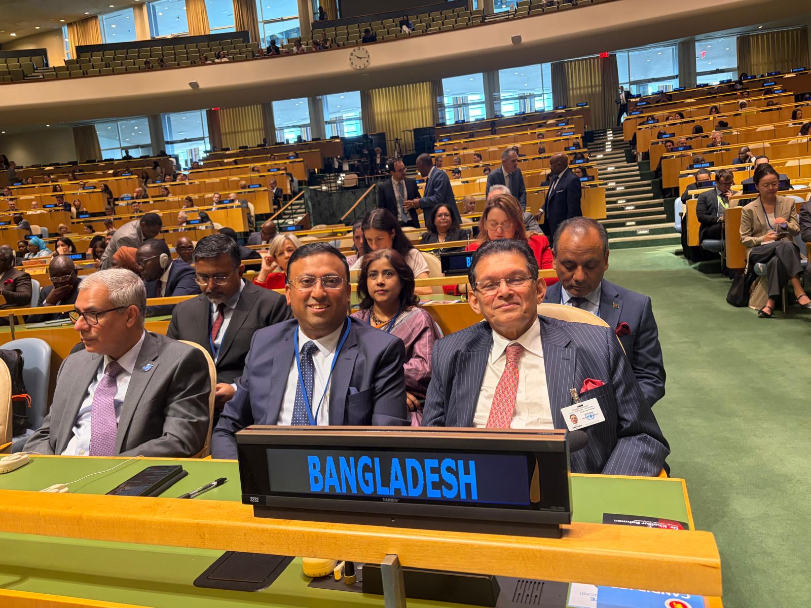 Khalilur Rahman elected president of UN General Assembly