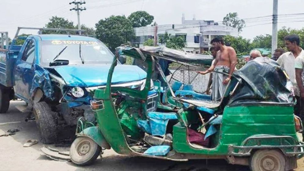 Three including mother and child killed in Brahmanbaria road crash