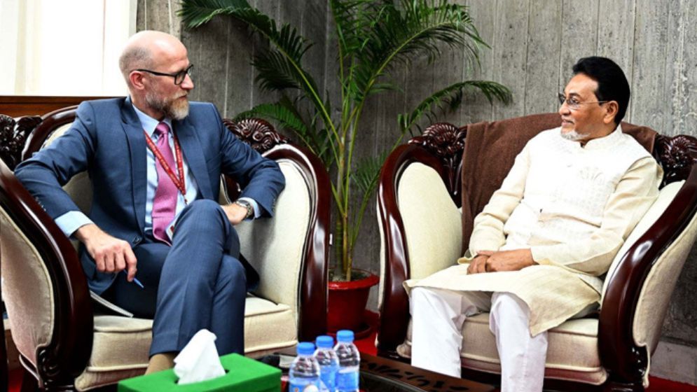 US embassy official meets JS chief whip