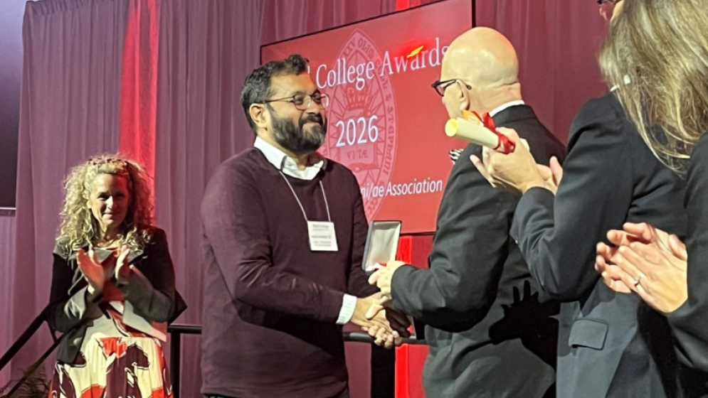 Shakti Foundation’s Imran Ahmed wins humanitarian award