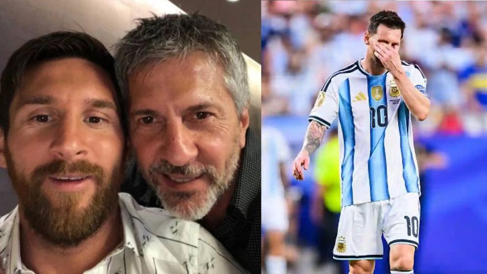 Heartbroken Messi weeps for ailing father after historic hat-trick