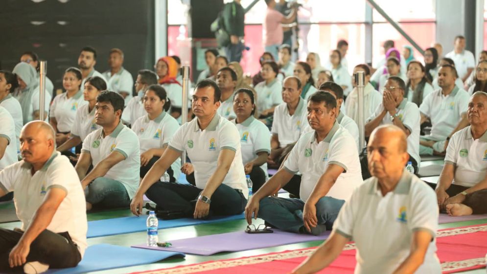 12th International Day of Yoga 2026 celebrated in Dhaka