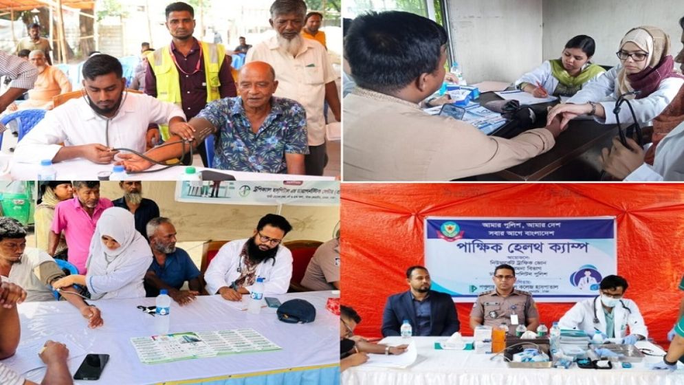 DMP organises bi-monthly health camps for transport workers in Dhaka