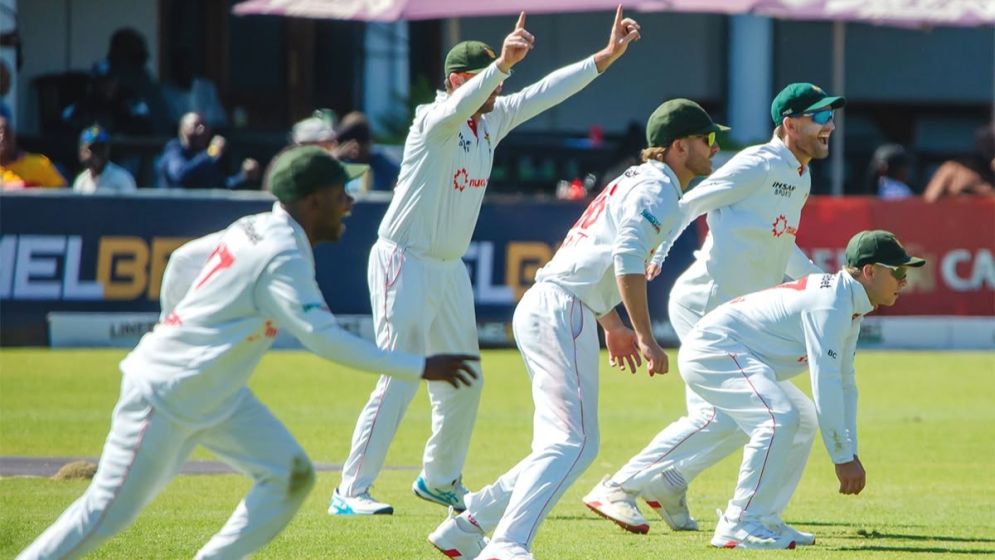 Bangladesh collapse as Zimbabwe dominate day one